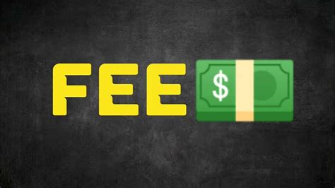 What Does Fee Means Meanings And Definitions In English Youtube