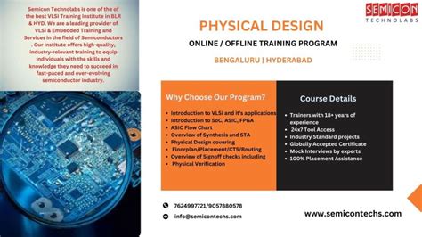 semicon technolabs vlsi trainings on linkedin vlsi semiconductors