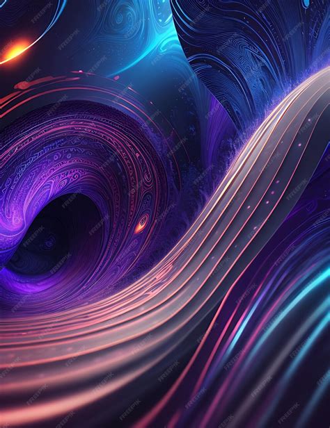 Premium Ai Image Quantum Interference Patterns