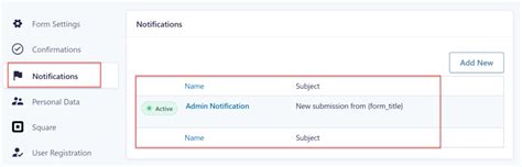 how to configure custom notifications gravity forms