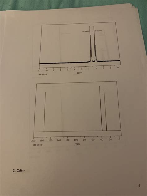 Solved Experiment 3 Solving Nmr Problems Objective To