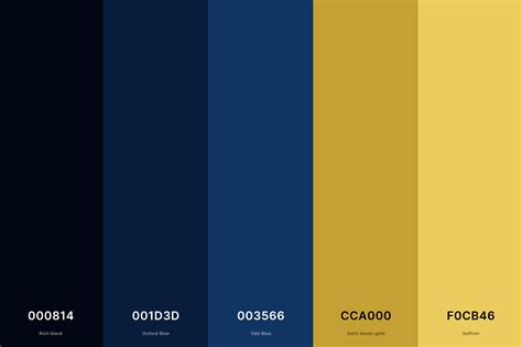 25 Best Gold Color Palettes With Names And Hex Codes Brand Color