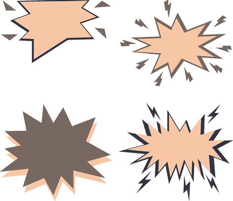 Comic Speech Bubble Effect Icon Vector Illustration 29218070 Vector