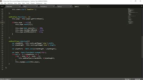 Flappy Bird Con Phaser Io Html Y Javascript Programmming