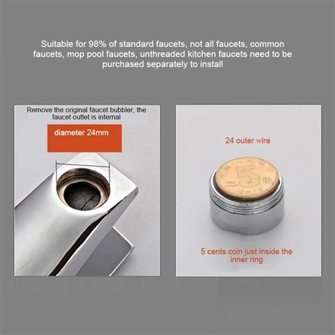 10pcs Water Saving Faucet Aerator Female Thread Tap Device Diffuser Faucet Nozzle Filter Adapter