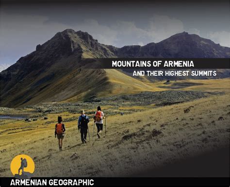 Mountains of Armenia and their Highest Summits - ArmGeo