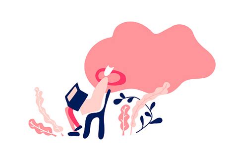 젊은 여자 소셜 미디어와 노트북을 사용 하 여 소셜 네트워크 프리랜서 개념에 좋아 점점의 자에 앉아 소녀 벡터 만화 일러스트 레이 션에 고립 된 흰색 배경 개념에 대한 스톡