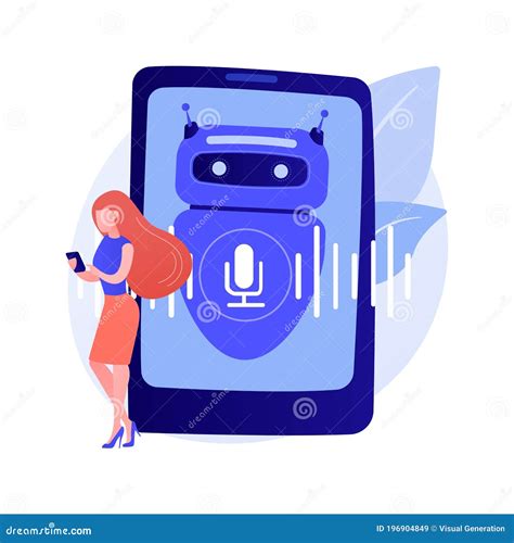 Chatbot Voice Controlled Virtual Assistant Abstract Concept Vector