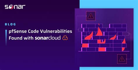 sonar on linkedin pfsense security sensing code vulnerabilities with