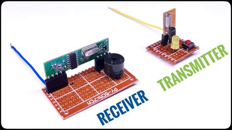 How To Make An Rf Transmitter And Receiver At Home Rc Transmitter