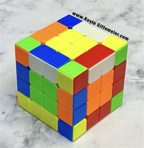 How To Solve Rubiks Cube 4x4 Easy Beginner Method Kevin Gittemeier