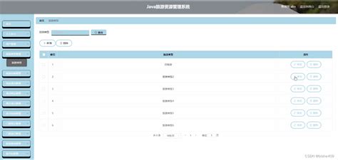 附源码 计算机毕业设计旅游资源管理系统 计算机本科毕设文旅管理平台 csdn博客