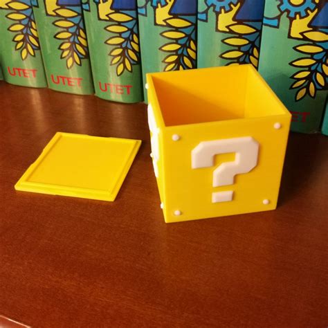 D Printable Mario Mystery Box By Luca