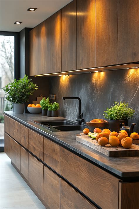 Как создать стильную кухню в небольшом студио комфорт и элегантность In 2025 Kitchen Design