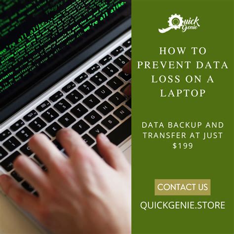 How To Prevent Data Loss On A Laptop Quickgenie