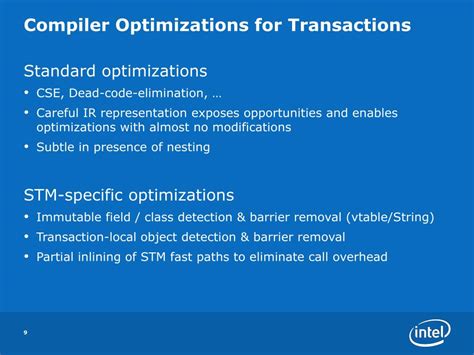 Ppt Compiler And Runtime Support For Efficient Software Transactional