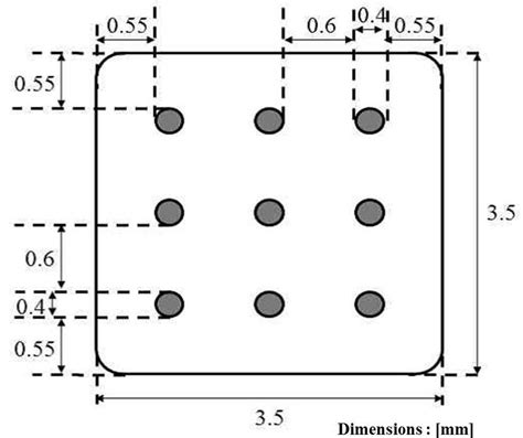 Dimensions Of The Microelectrode Array Download Scientific Diagram