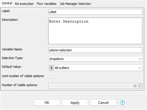 Numeric Outliers Node Flow Variable KNIME Analytics Platform KNIME Community Forum