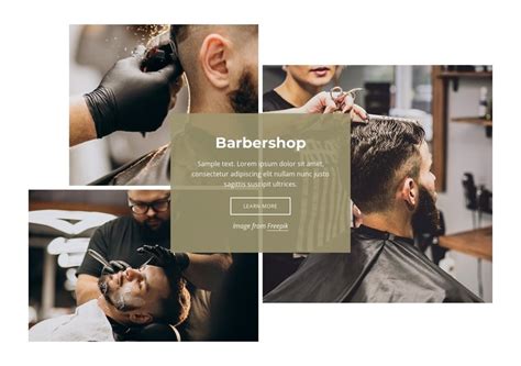 Regular Haircut CSS Template By Nicepage