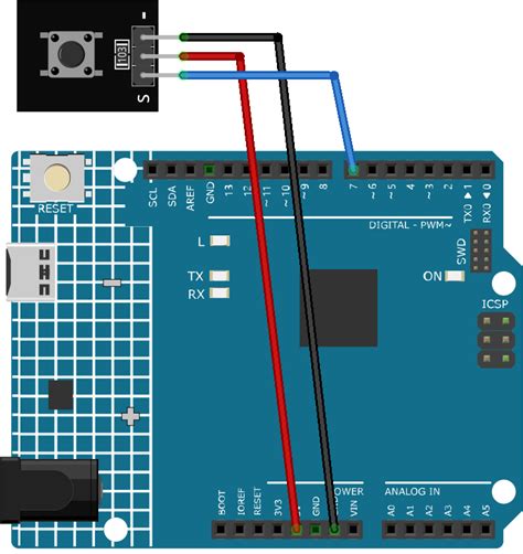Button Module SunFounder Ultimate Sensor Kit Documentation