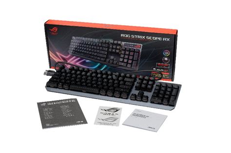Asus Luncurkan Keyboard Gaming Rog Strix Scope Rx Jagat Review