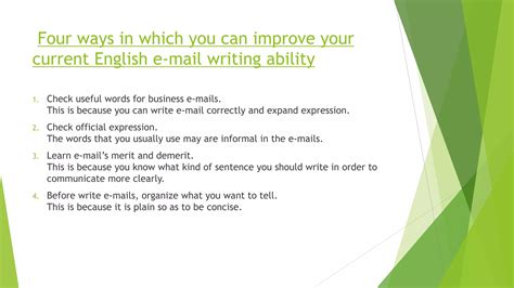 How To Write Effective Business E Mails PPT