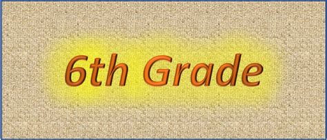 Science Grade 6