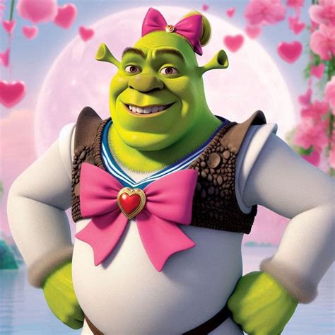 Sailor Shrek Шрек Рисунки Смешные фотографии знаменитостей
