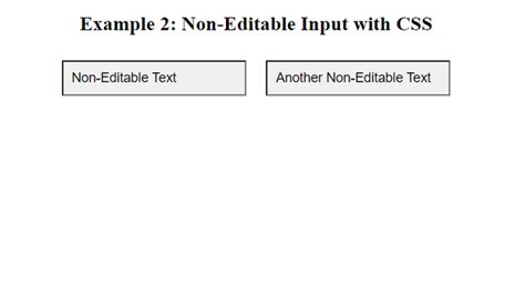 How To Make Text Input Non Editable Using CSS GeeksforGeeks