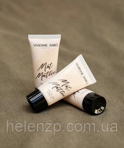 Купить Vivienne Sabo Tональный крем MAT MATTIN, 25ml, цена 245 грн ...