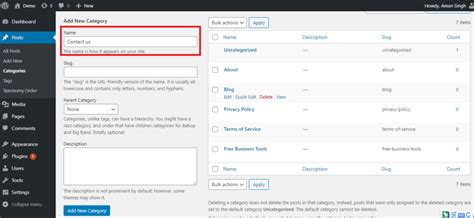Wordpress Me Categories Add Kaise Kare Inhindihelp