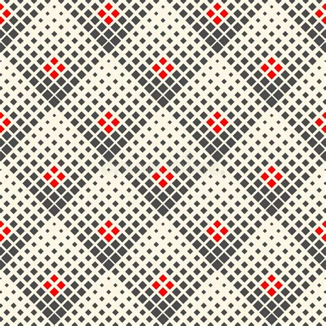 Seamless Grid Pattern Vector Square Texture Stock Vector Illustration Of Abstract Delicate