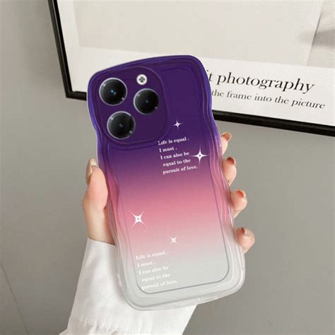 Gradient Color Case Tecno Spark Go 2024 Bg6 Pop 8 Tecno Spark 20c Bg7 Spark 20 Kj5 Big Wave