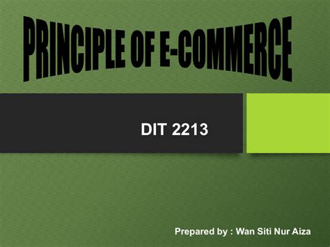 E Commerce Introduction History Types And Transactions