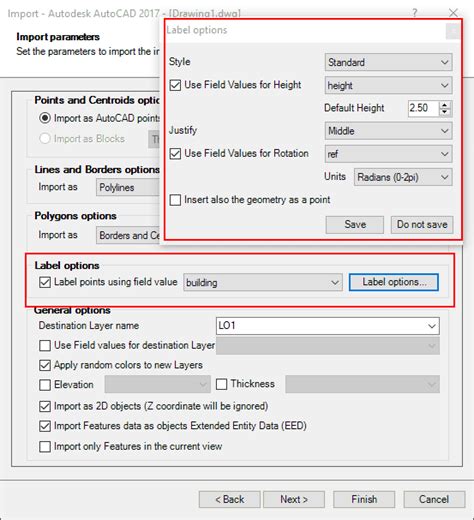 Labeling Objects While Importing Blog