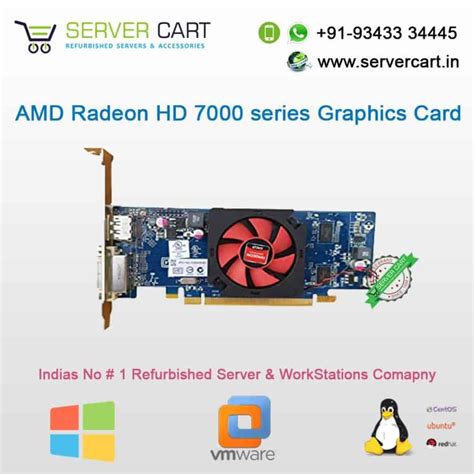 Amd Radeon Hd7470 1gb Pcie X16 Graphics Card Dell Cn 02fvv6 Servercart