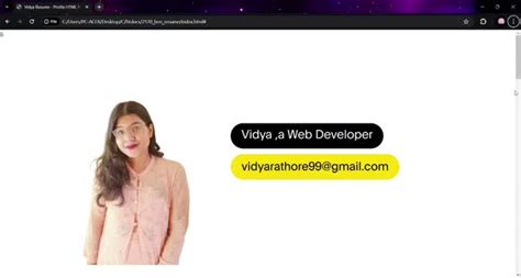 [Video] Vidya Rathore on LinkedIn: #html #css #codsoft