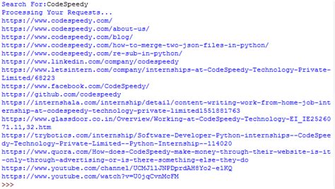 How To Perform Google Search In Python CodeSpeedy