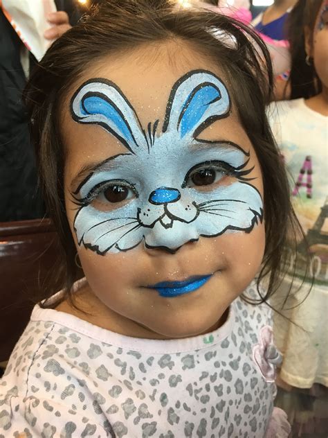 How To Do A Bunny Face Paint At Matthew Tindal Blog