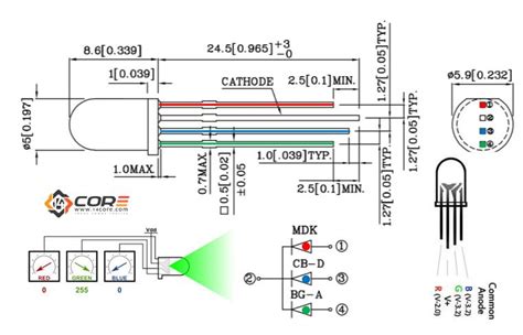 RGB LED Tutorial On Arduino Wit Souce Code 14core Com