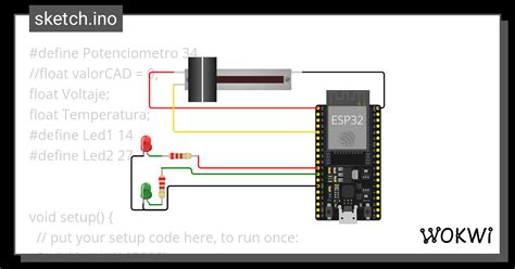 Sensor De Temperatura Wokwi Esp32 Stm32 Arduino Simulator
