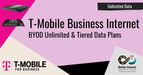T Mobile Business Internet Plans Unlimited And Tiered Data Options For Routers And Data
