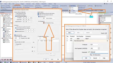 c2 nred to brx do more and click plcs modbus tcp acc automation plc