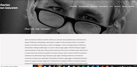 Actualités Archieven Charles Van Leeuwen