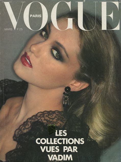 Vogue Paris March 1977 Vintage Fashion Magazine 1970s Retro Birthday