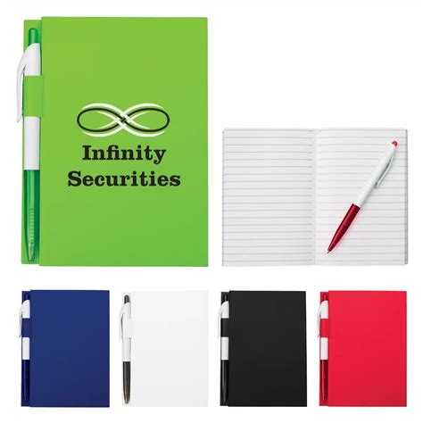 4″ X 6″ Notebook With Pen Branded Notebooks