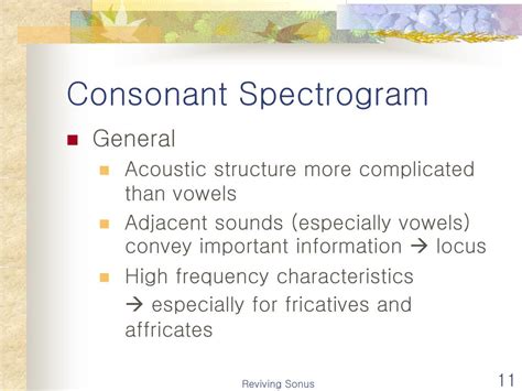 Ppt Spectrogram And Its Reading Powerpoint Presentation Free Download Id 118407