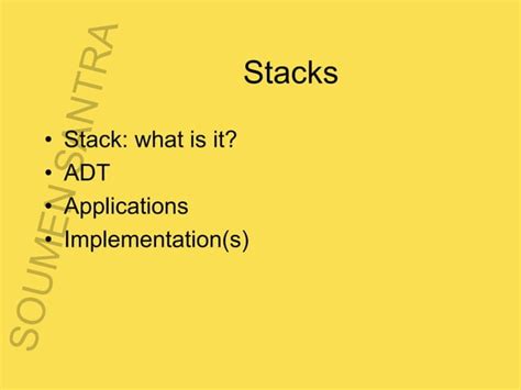 stack and its applications data structures adt pptx