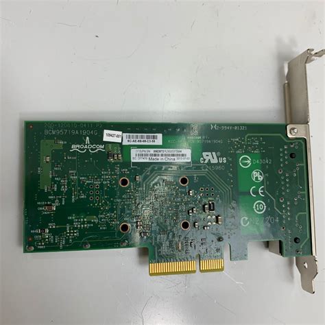 Card Mạng Dell Broadcom Bcm5719 4p Quad Port Rj45 Ethernet Server Adapter Pci E X4 Gigabit For