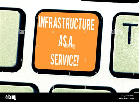 Handwriting Text Writing Infrastructure As A Service Concept Meaning